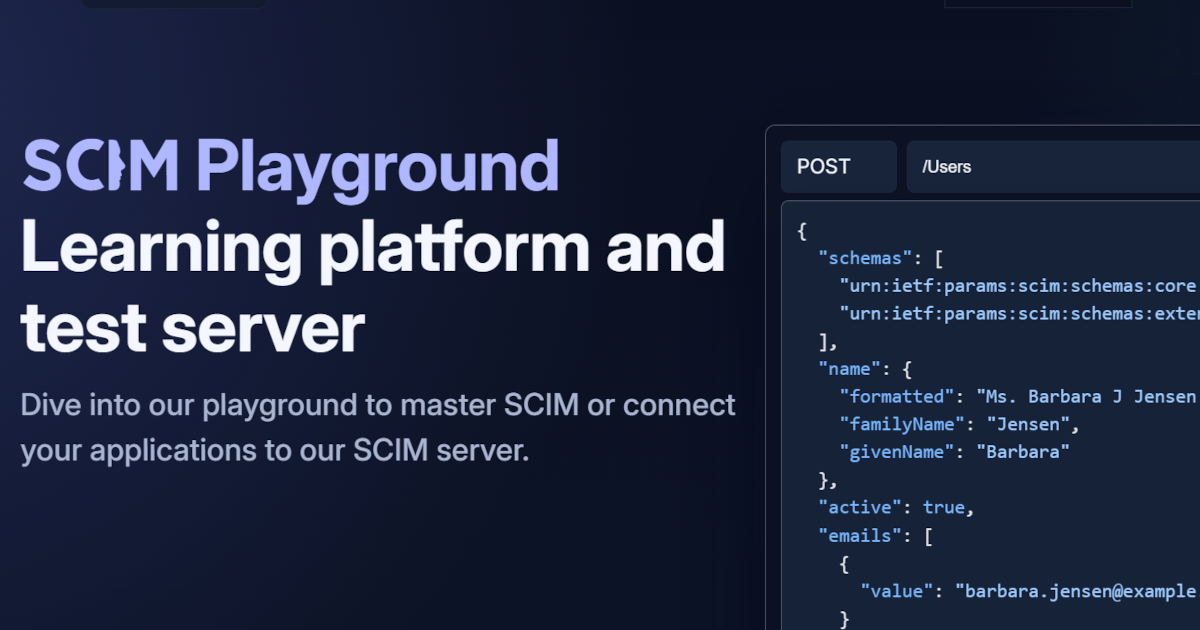 SailPoint | scim.dev